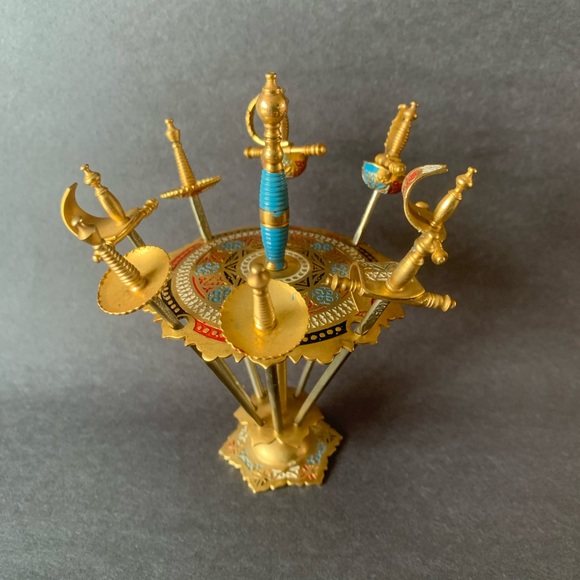 Dining | Vintage Toledo Mini Sword Cocktail Picks | Poshmark